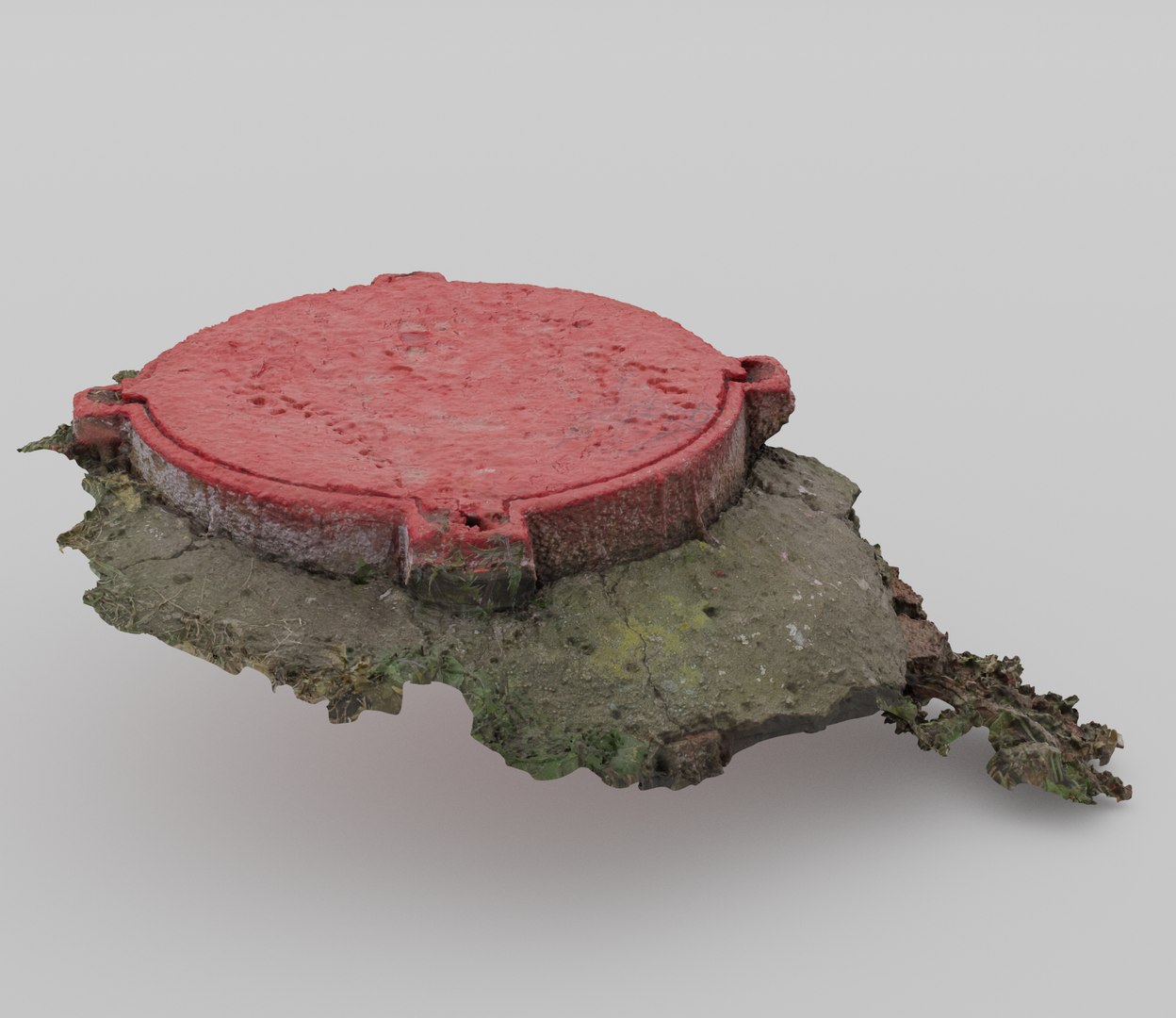 Manhole 3D Model - TurboSquid 1638540