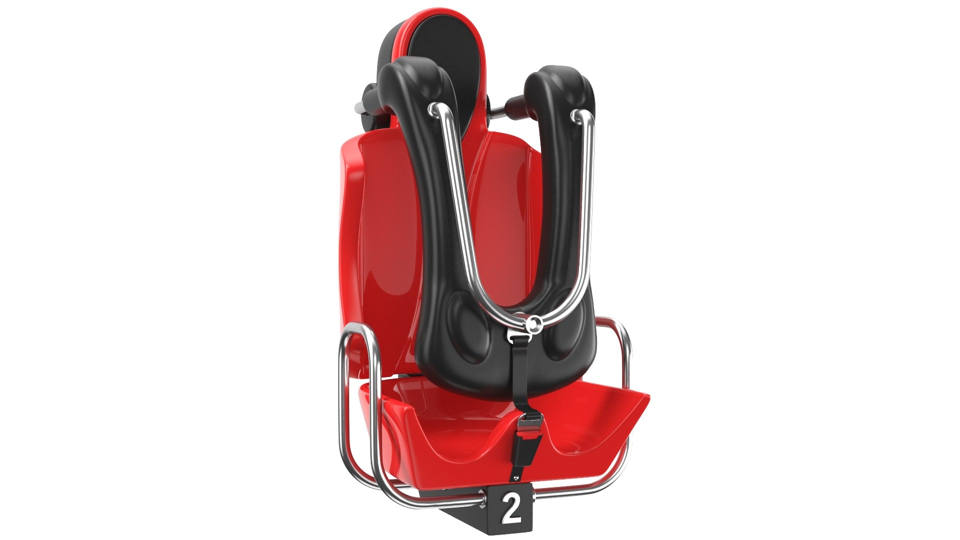 3D Roller Coaster Seat Model - TurboSquid 1911106