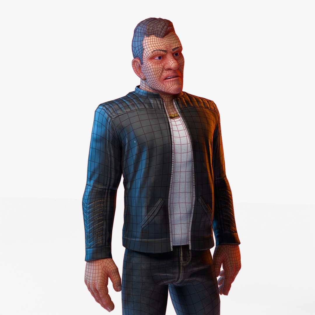 Stylized Male Character 3D Model - TurboSquid 2317918