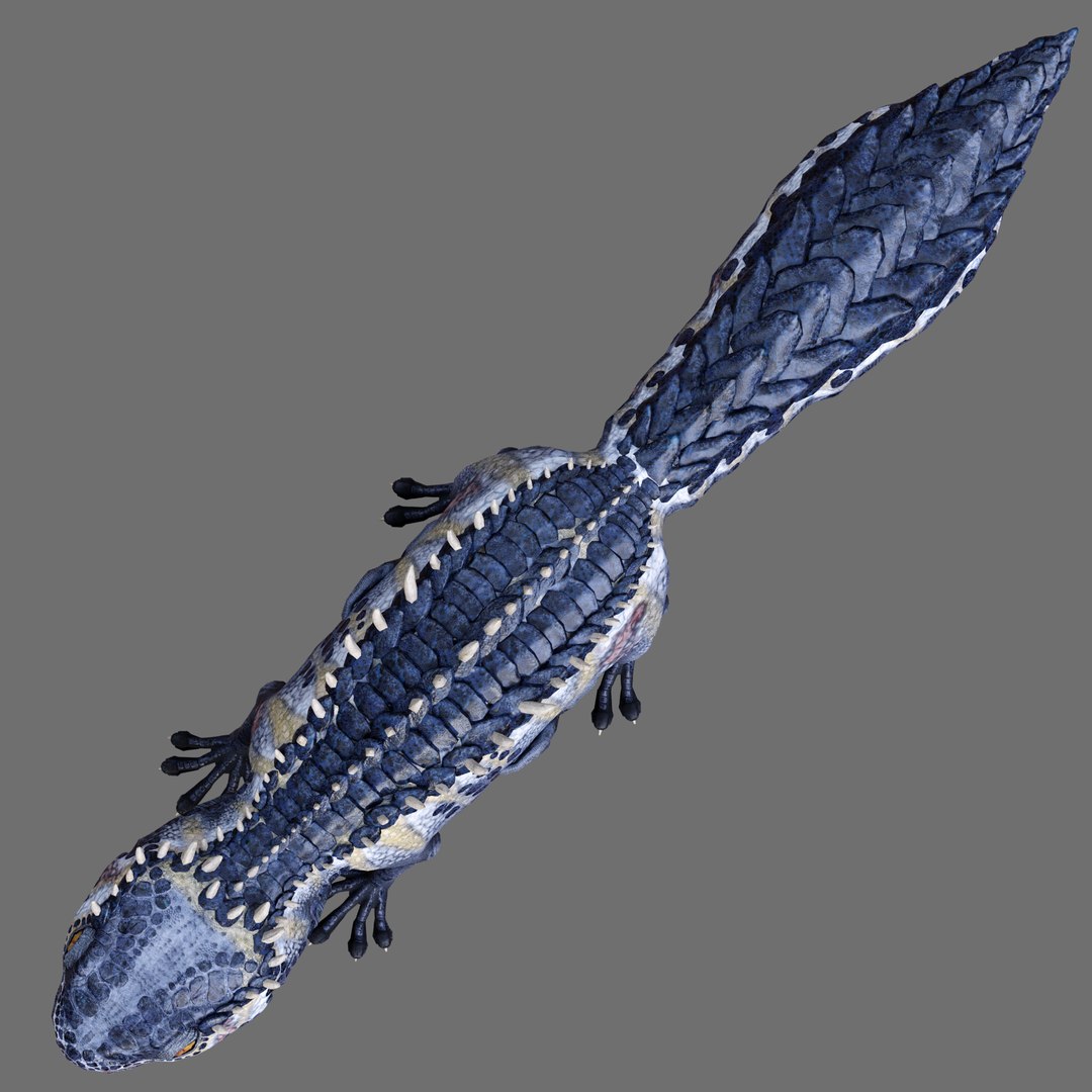 3D Gecko Monster Creature - TurboSquid 1446150