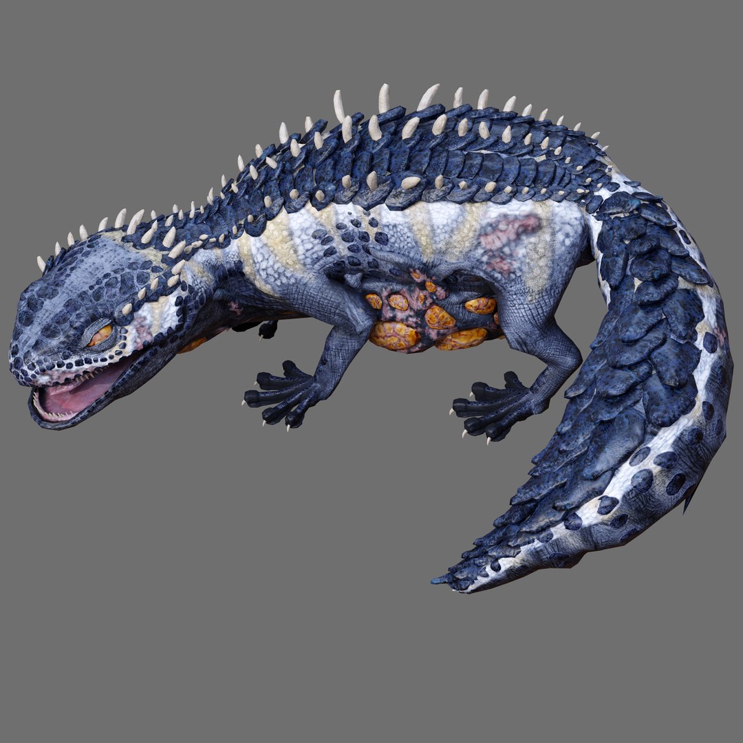 3D Gecko Monster Creature - TurboSquid 1446150