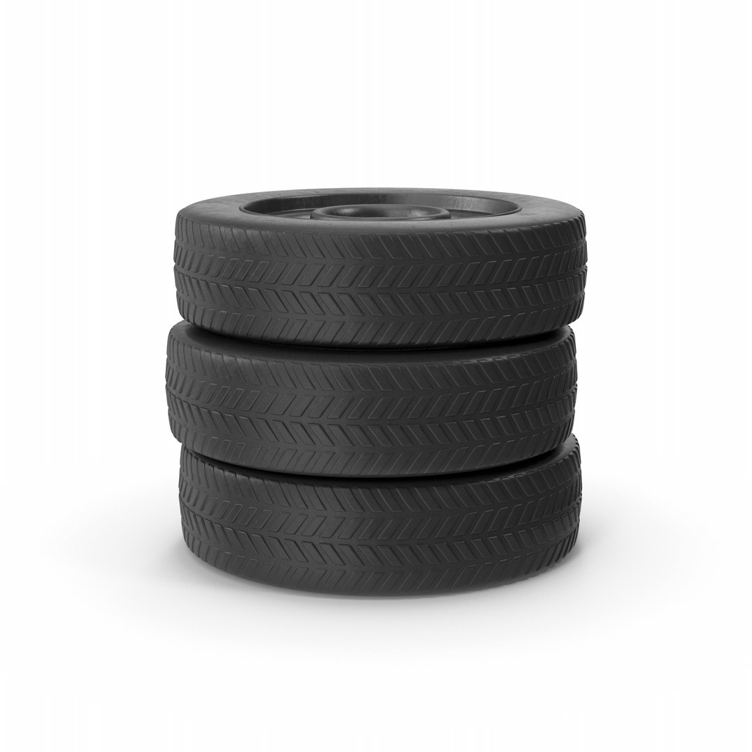 Car Tires And Rim 3D Model - TurboSquid 2226162
