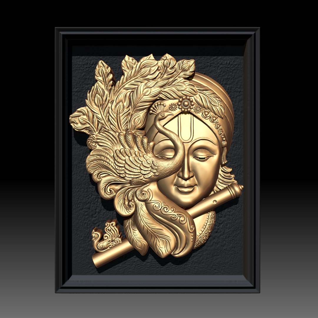 Krishna Relief Sculpting Model - TurboSquid 2170071