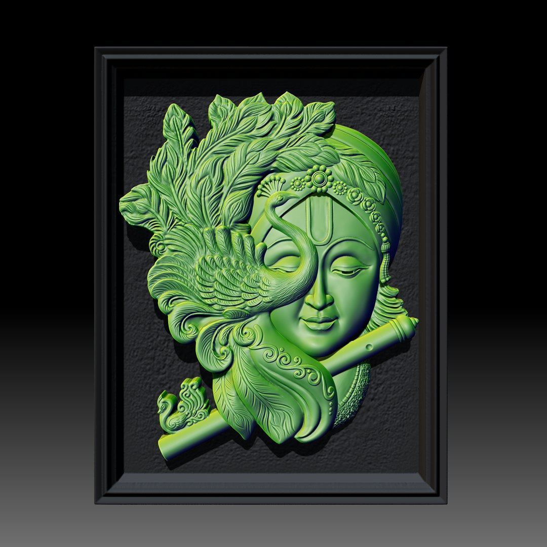 Krishna Relief Sculpting Model - TurboSquid 2170071
