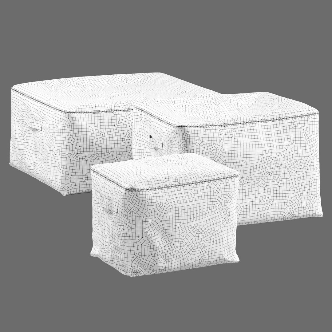 3D Decor Set 101 Storage Covers - TurboSquid 2120935