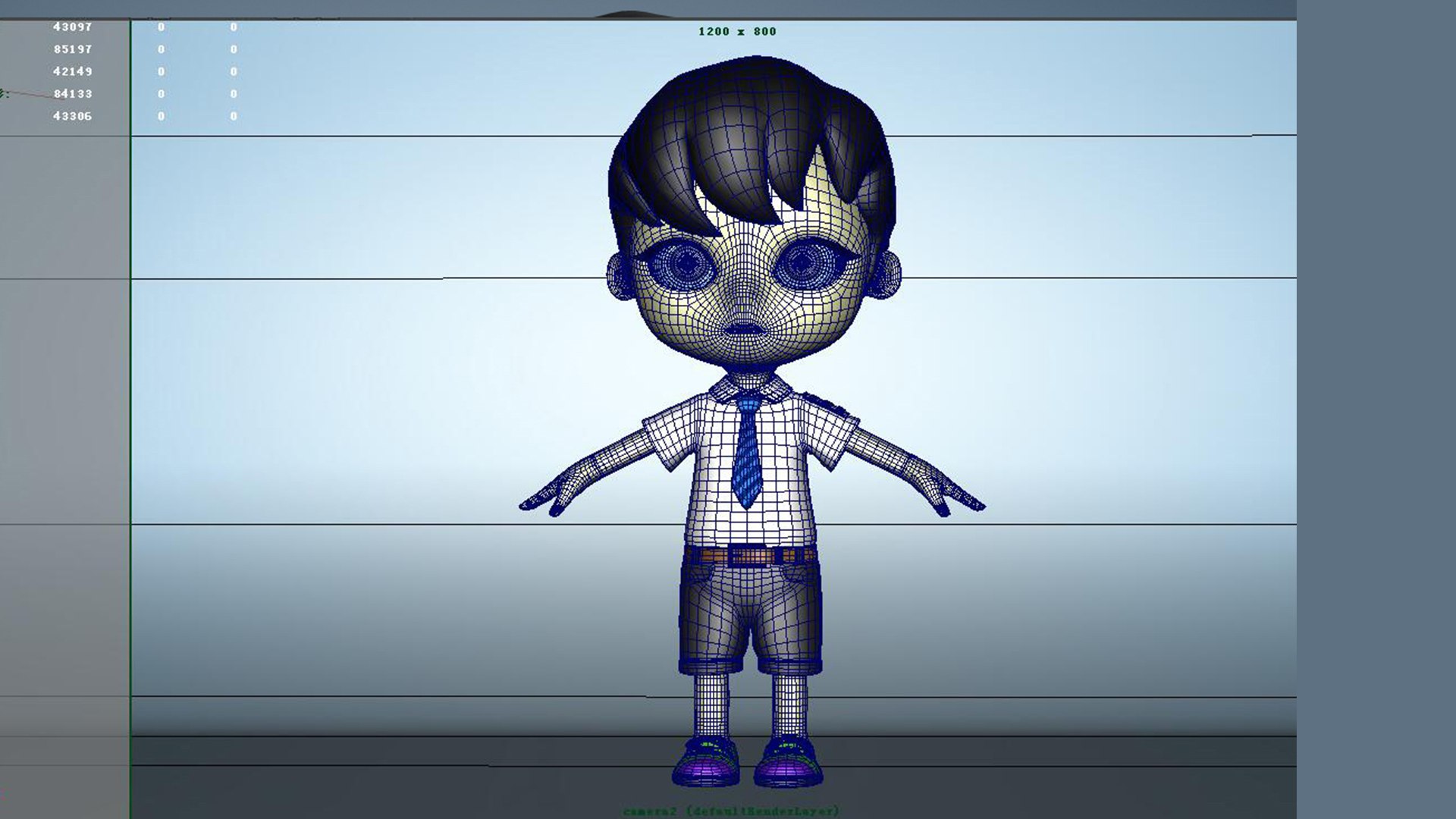 3D Animated Characters Little Boys Students Passersby Boy - TurboSquid ...