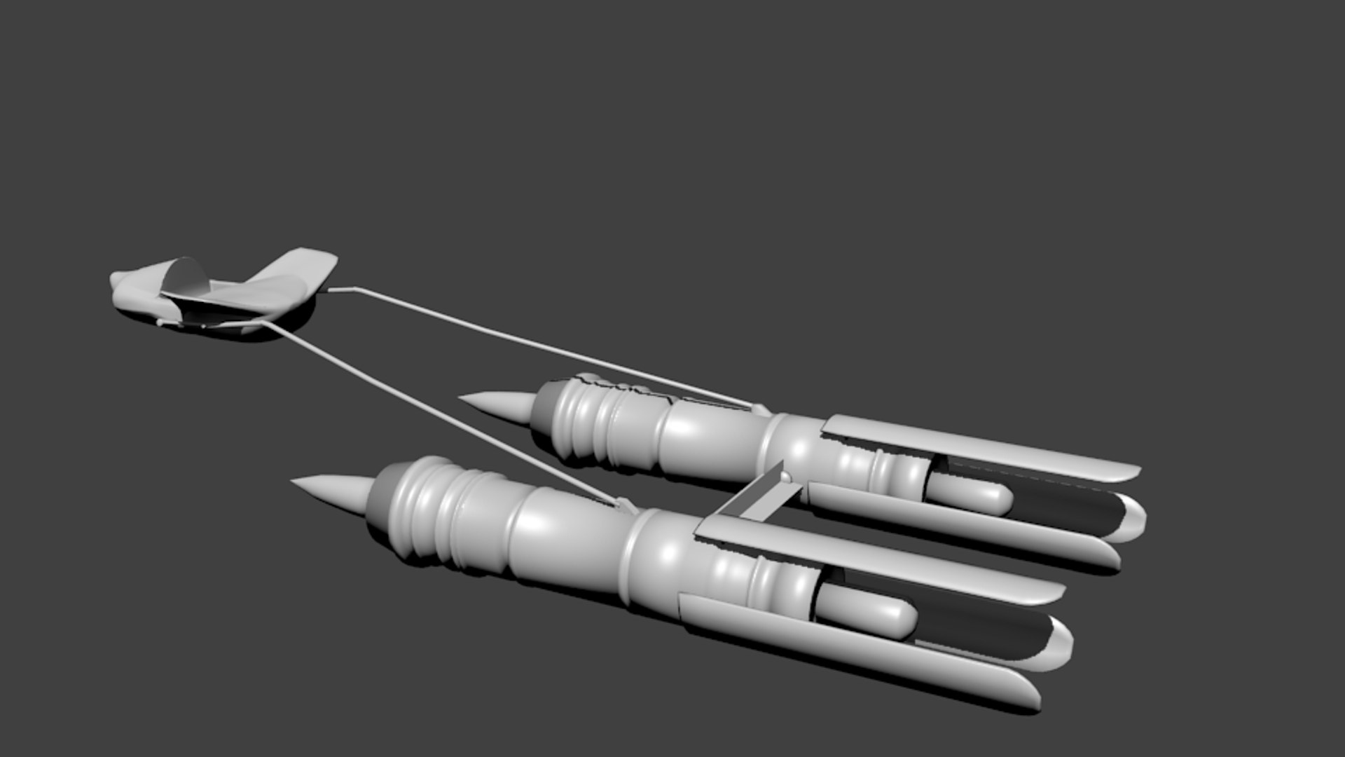 pod racer 3d model