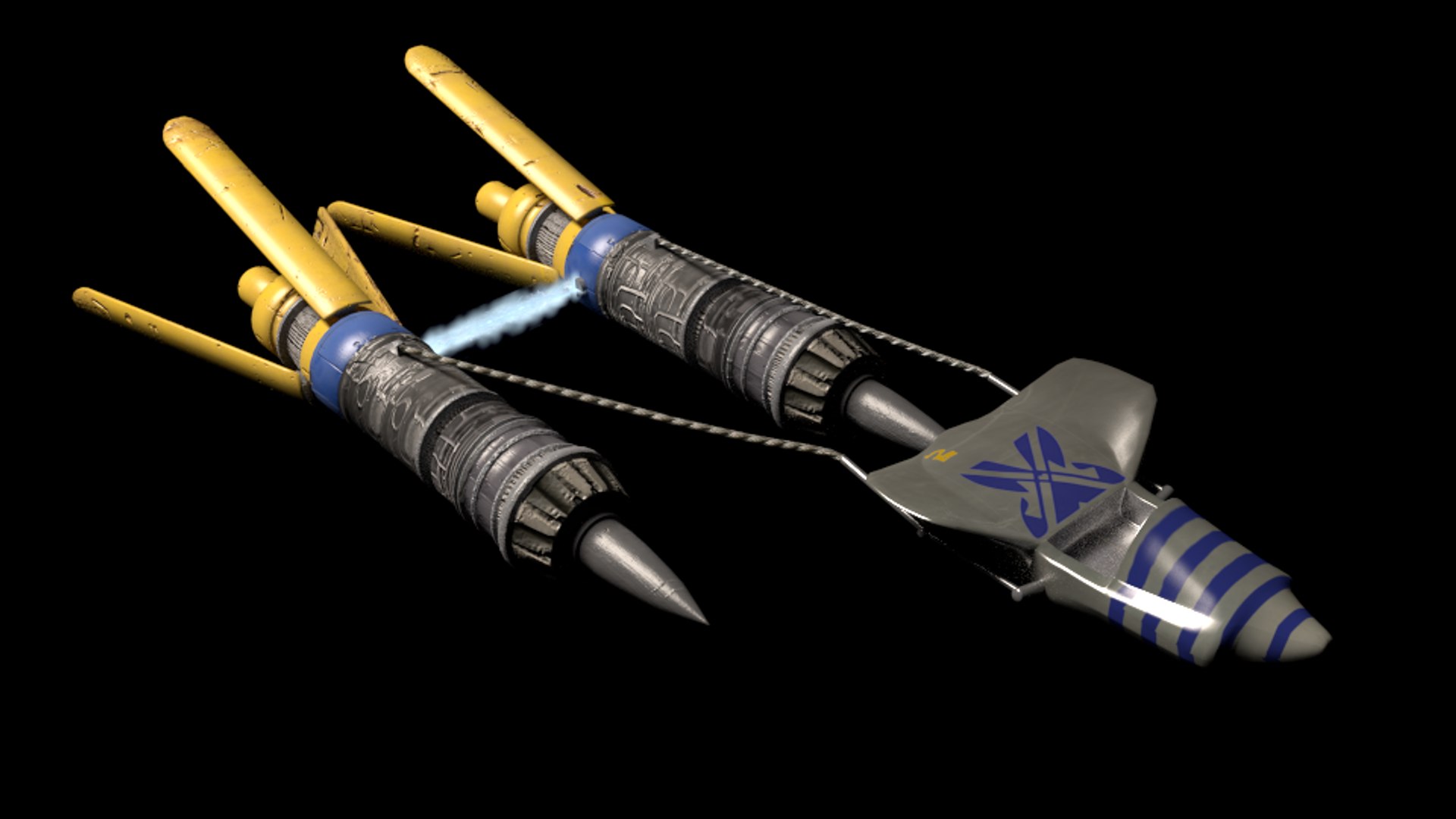 pod racer 3d model