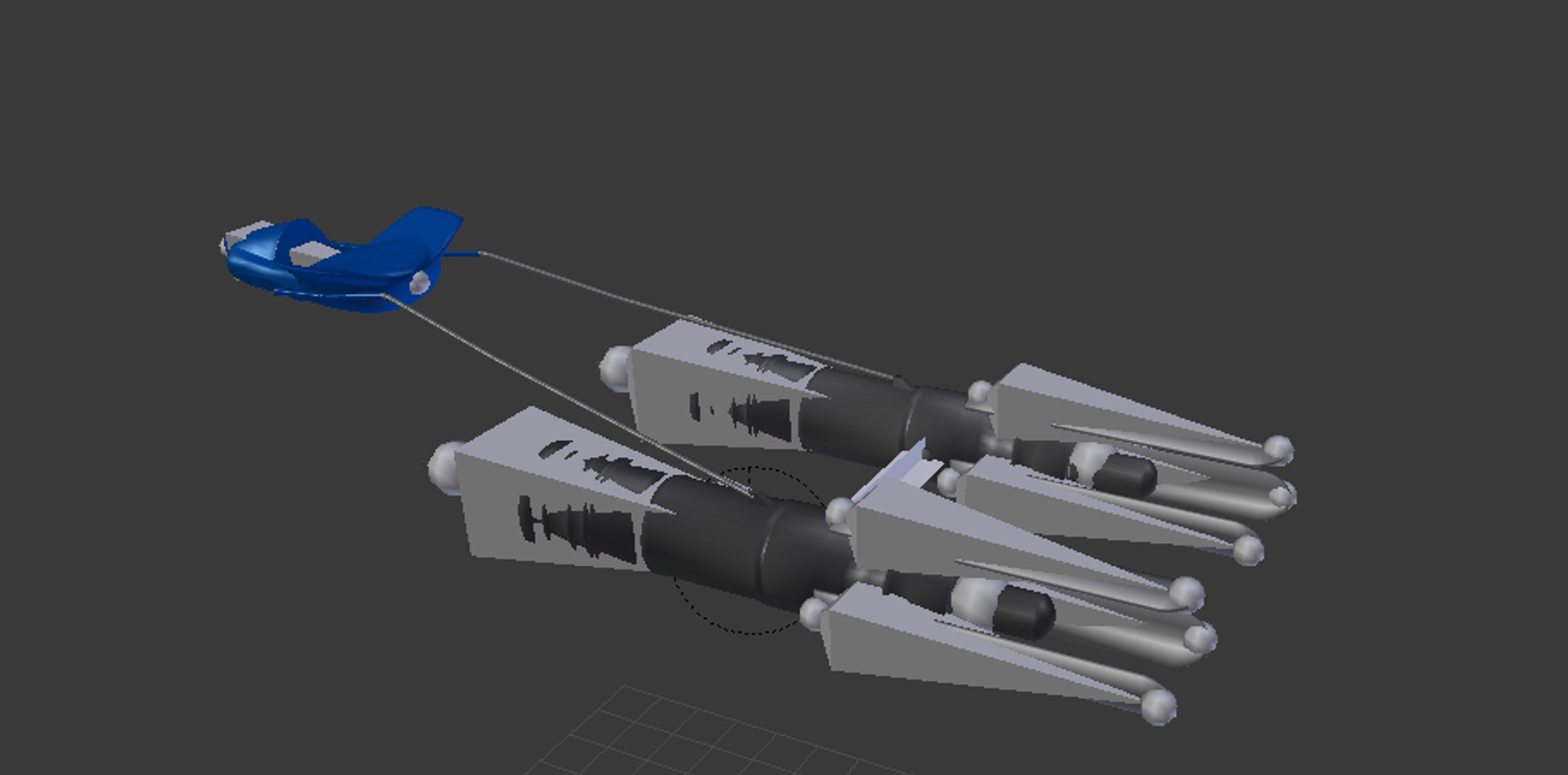 pod racer 3d model