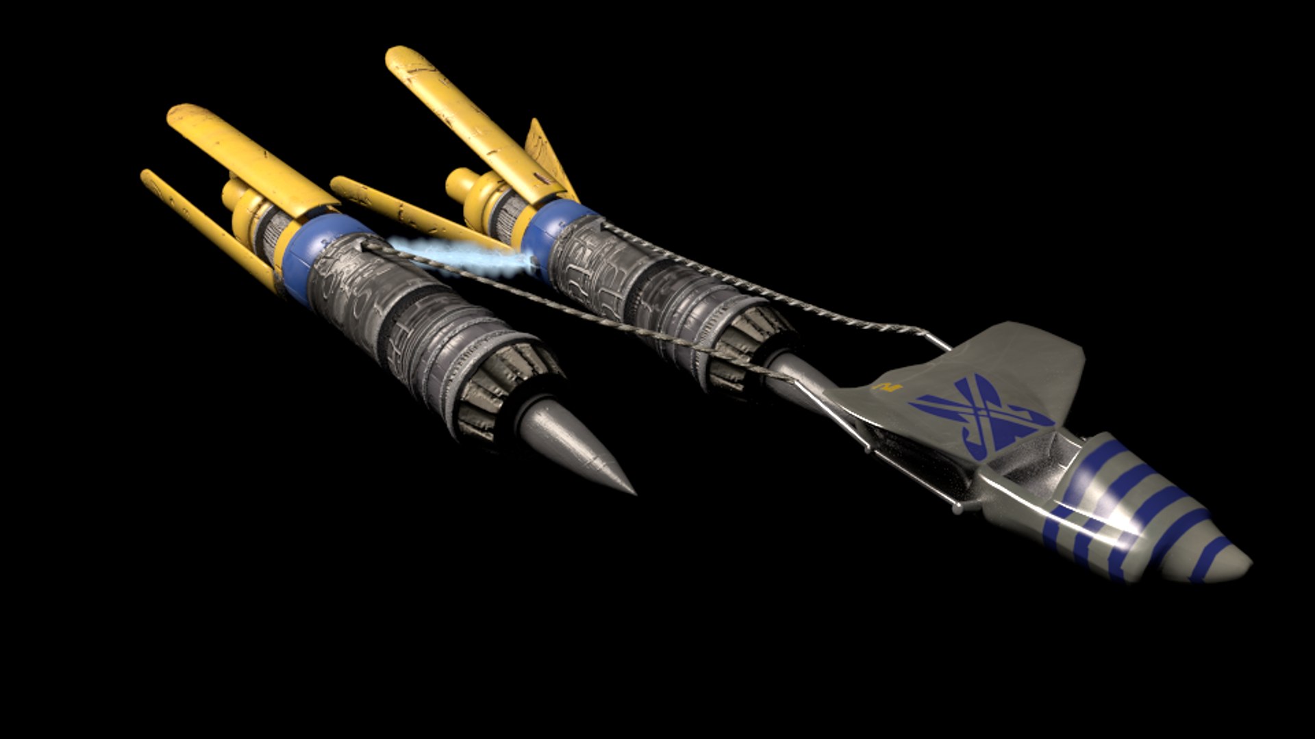 pod racer 3d model