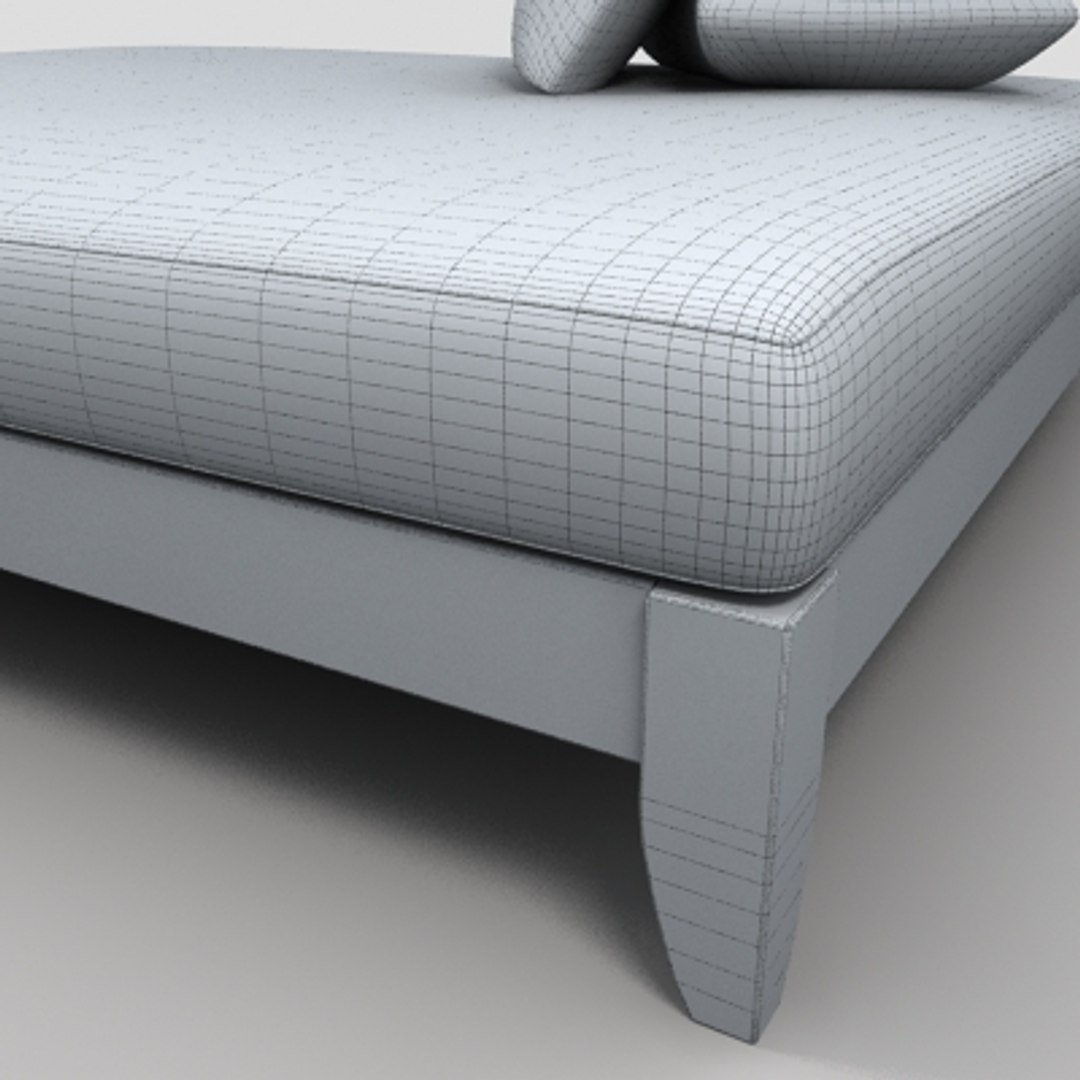 3d day bed model
