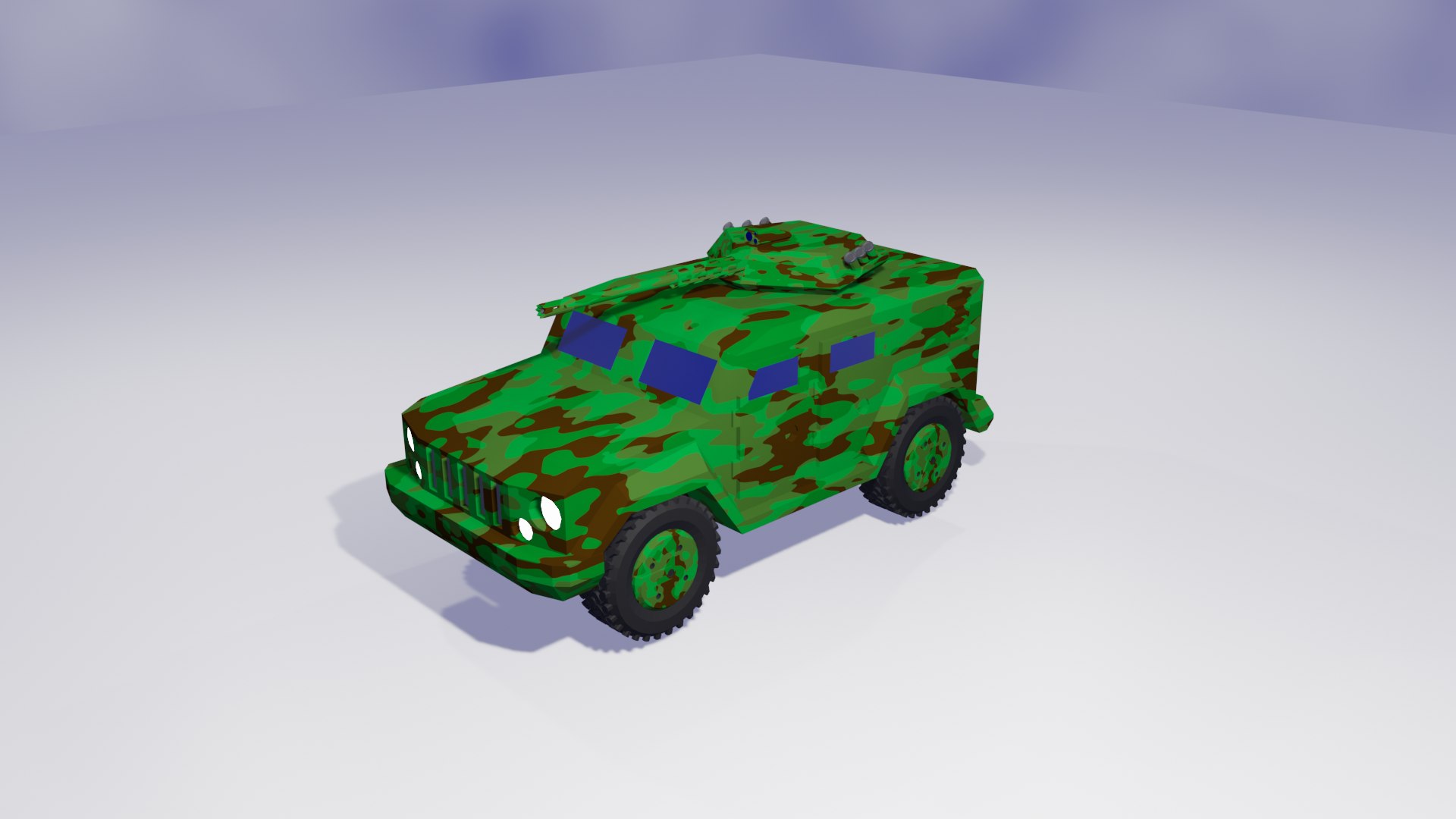 Armored car predator 3D model - TurboSquid 1598443