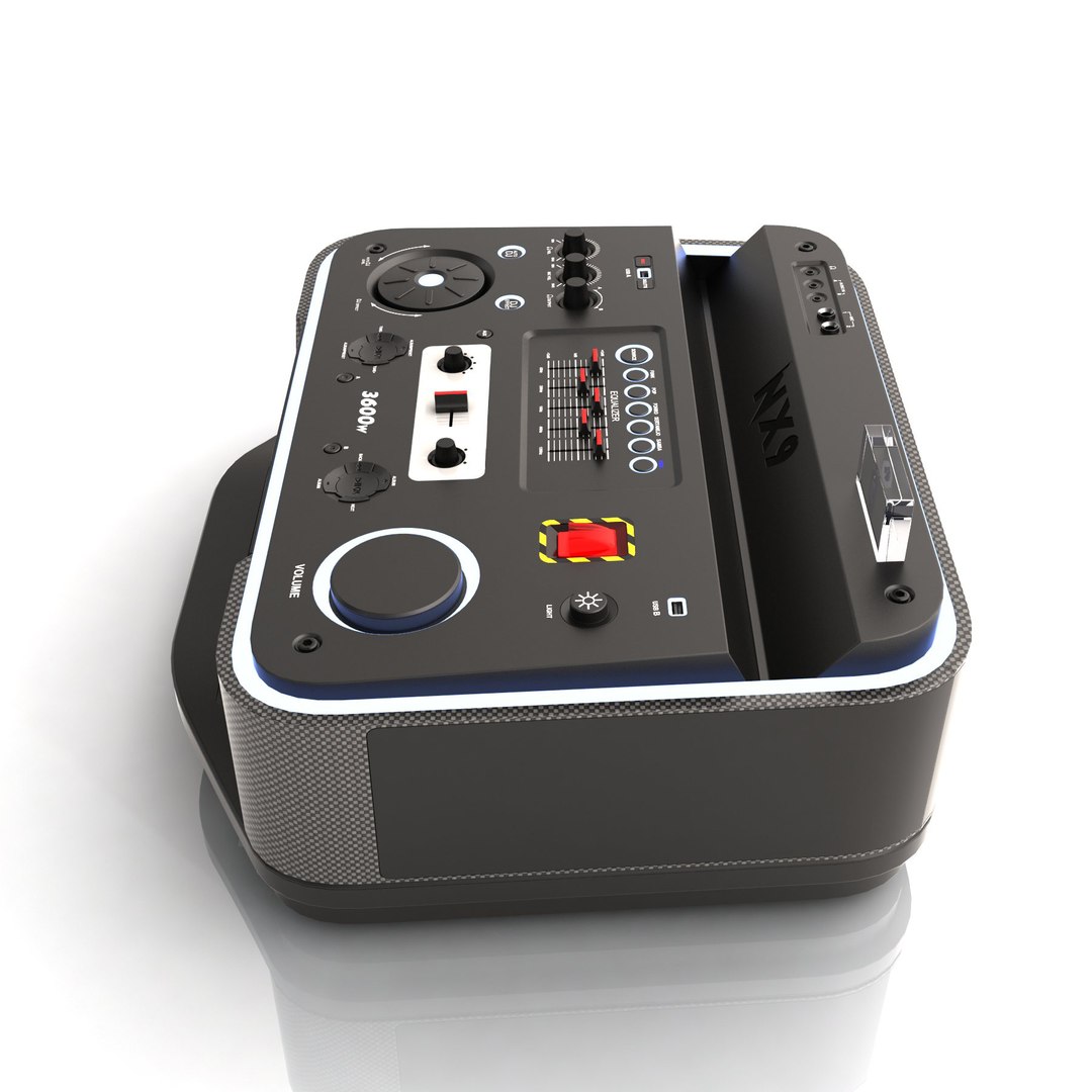 3d philips nitro nx9 ntrx900 model