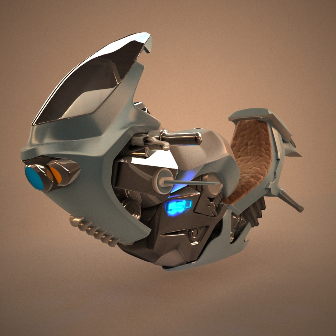 3d Model Hover Bike
