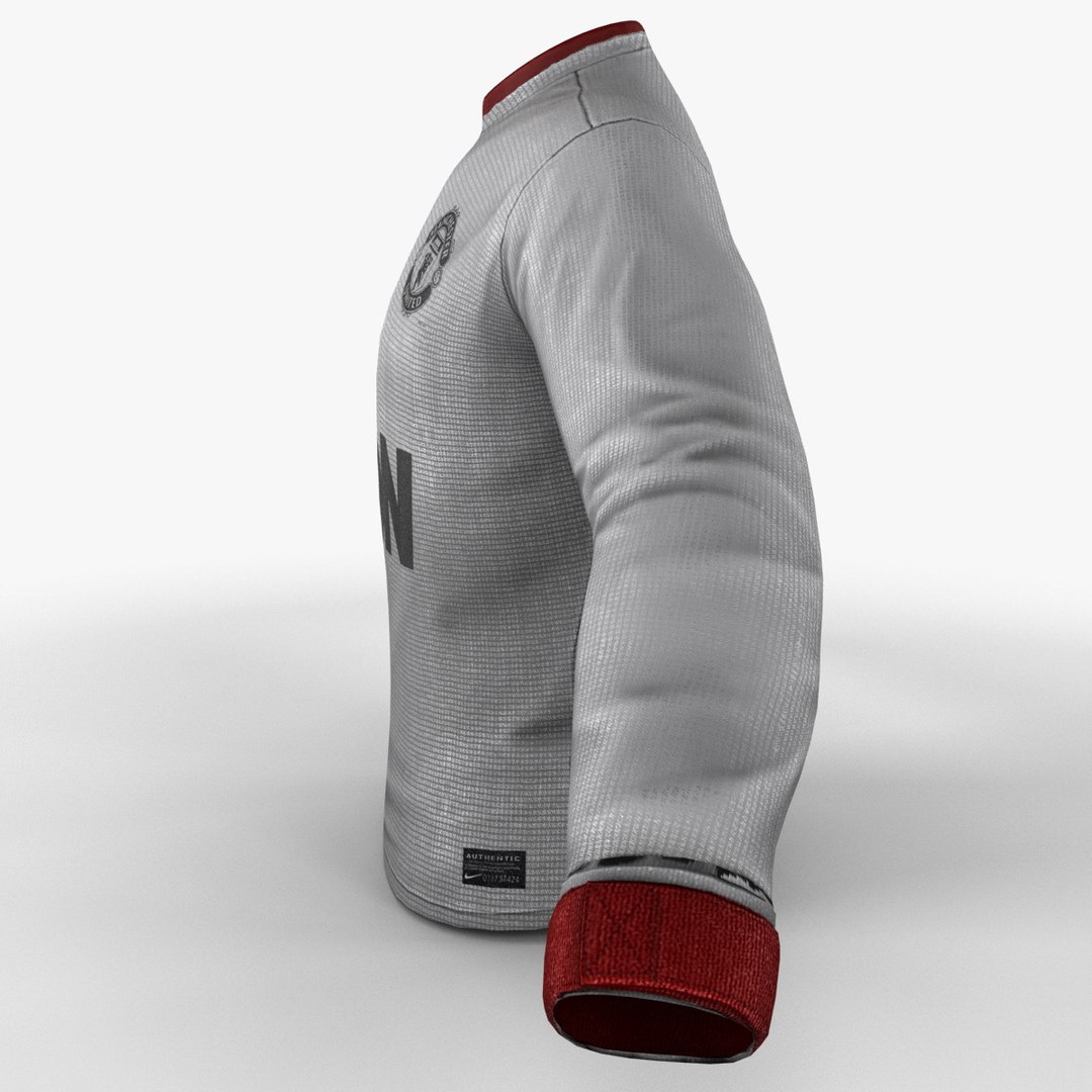 3d model soccer shirt 2