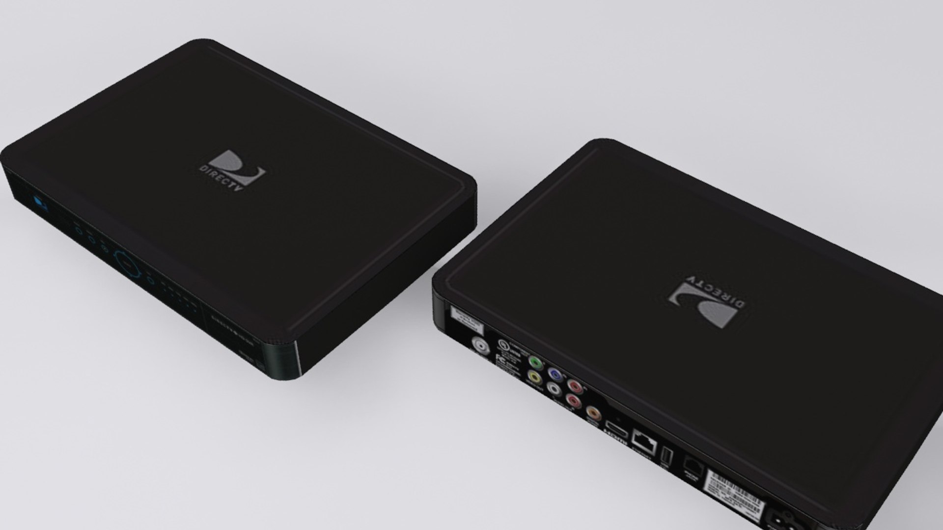 3d Model Directv Satellite Receiver