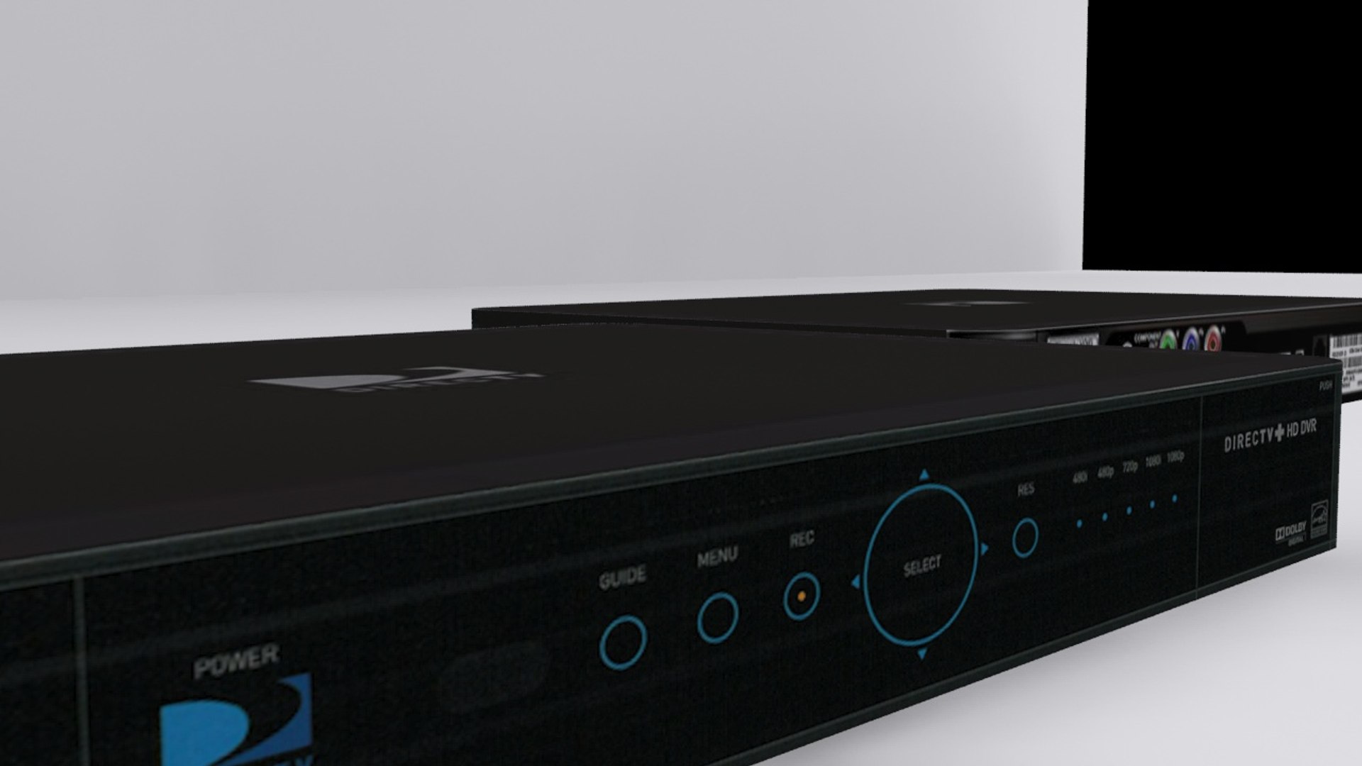3d Model Directv Satellite Receiver