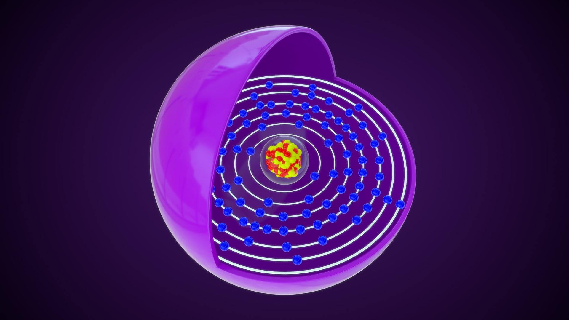 Uranium Chemical Element 3D Model - TurboSquid 2142025