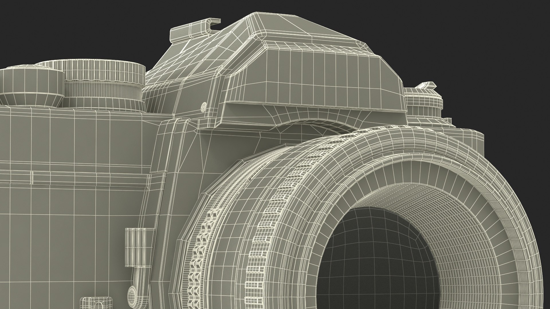 Professional Camera Tripod With DSLR 3D Model - TurboSquid 2212271