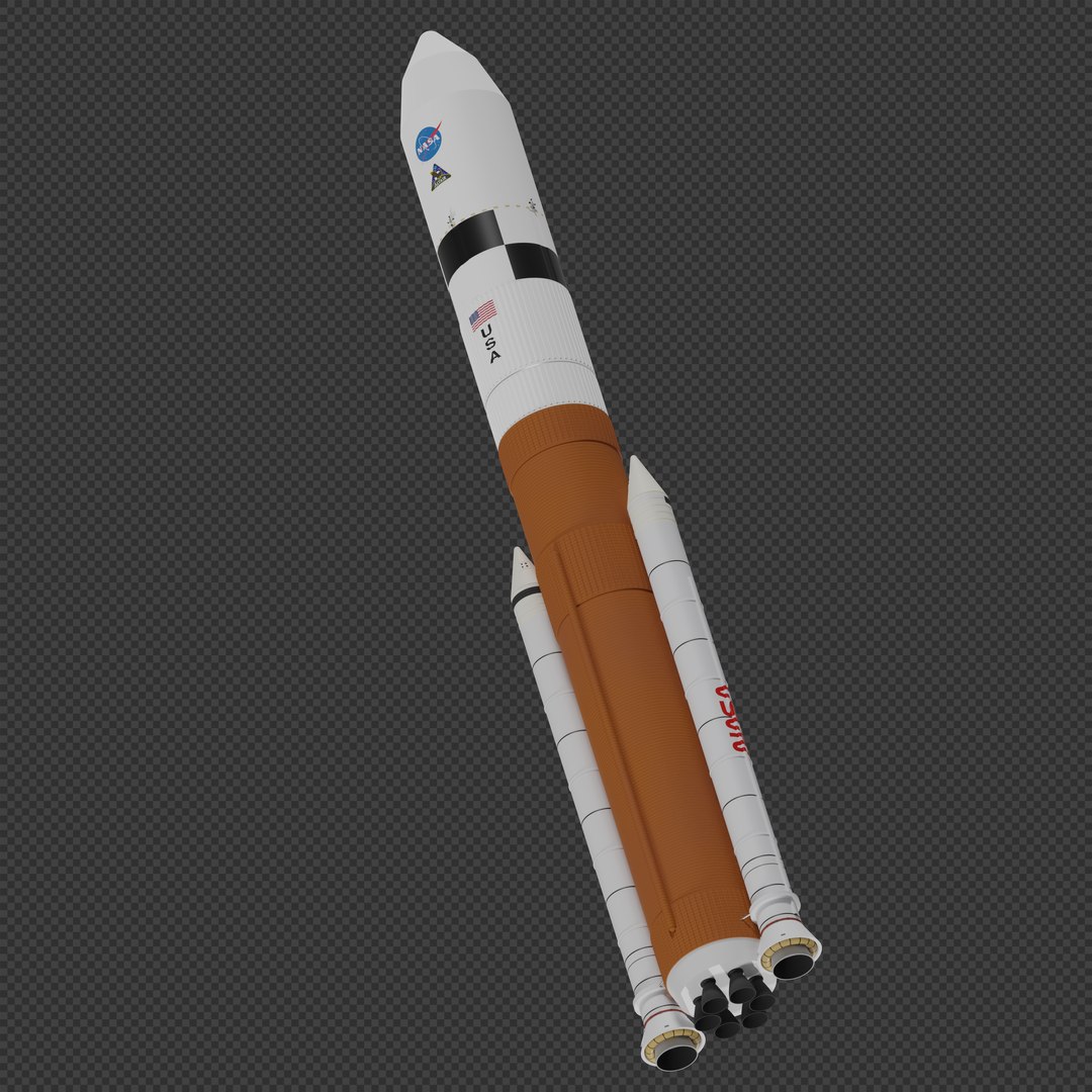 3D Ares V Rocket - TurboSquid 2076679