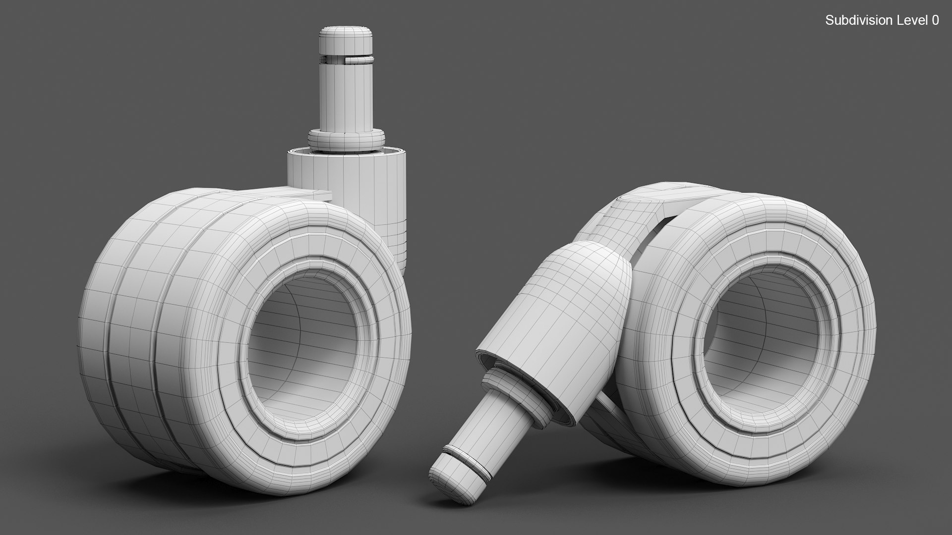 3D Caster Wheel 03 Model - TurboSquid 1767731