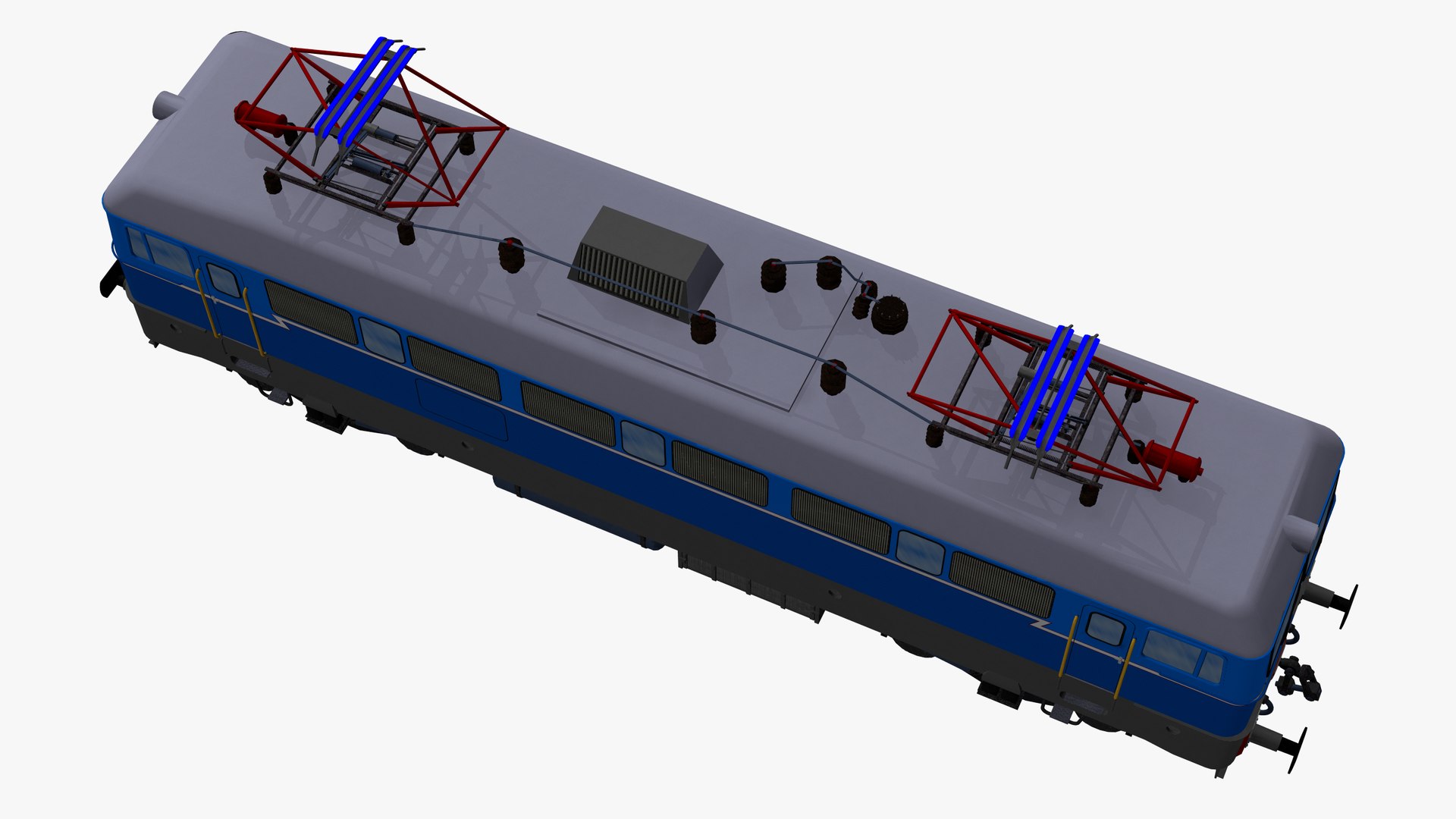 Mav V43 Electric Locomotive Model - TurboSquid 2046783