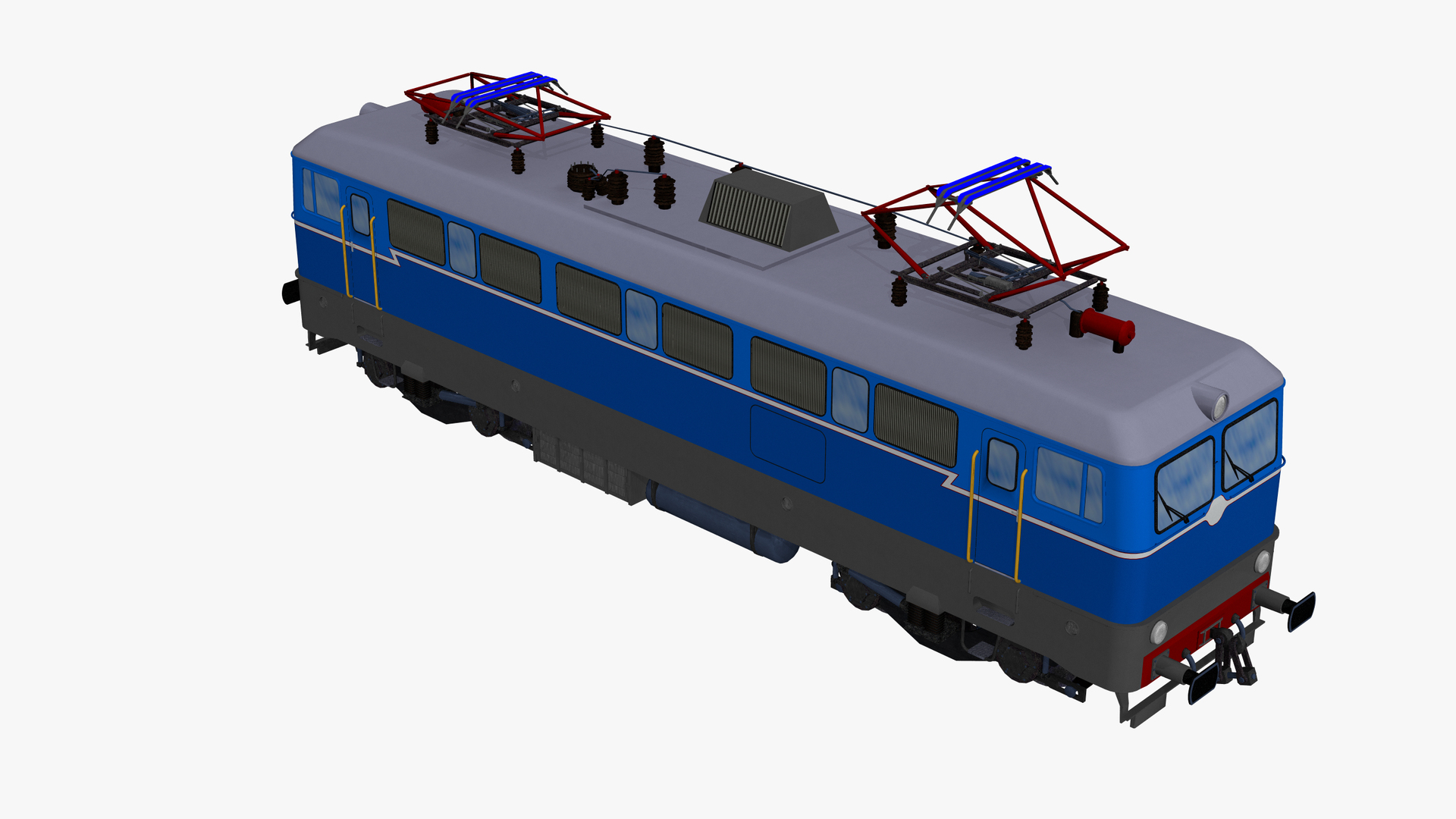 Mav V43 Electric Locomotive Model - TurboSquid 2046783