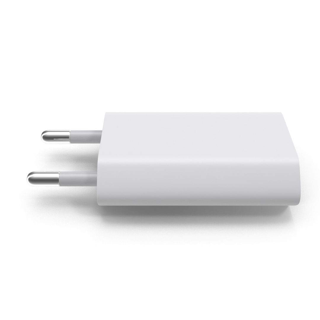 3d Model Apple 5w Usb Power