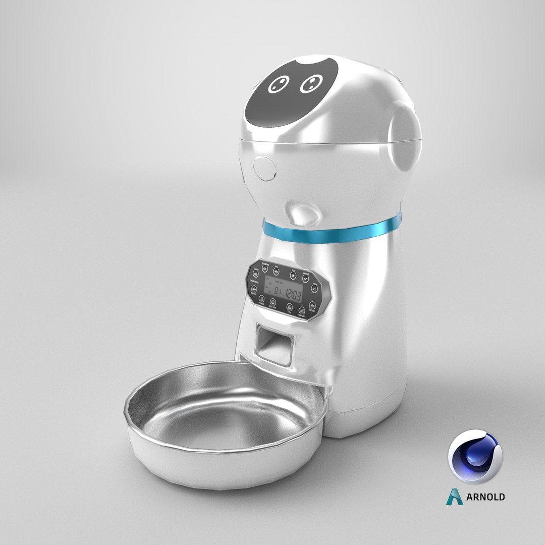 Robot Automatic Pet Feeder 3D - TurboSquid 2194872