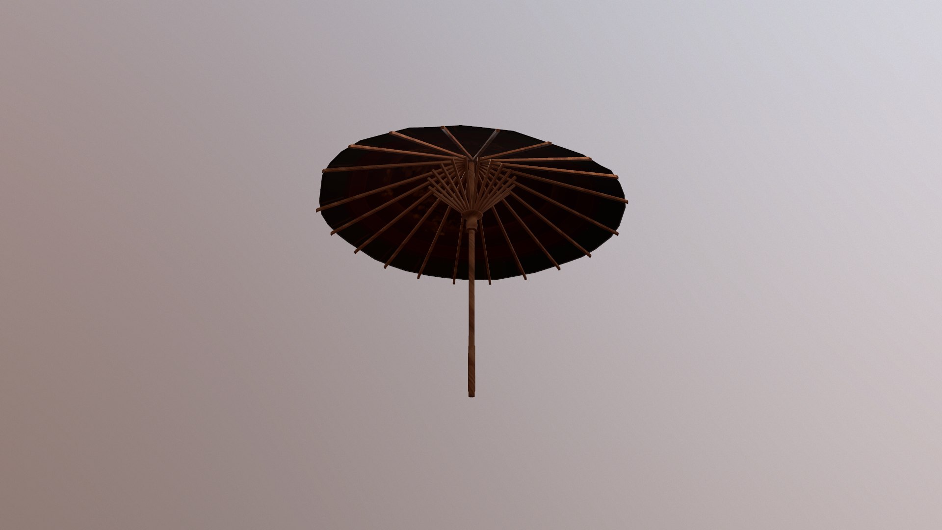 3D Oil Paper Umbrella - TurboSquid 2037955