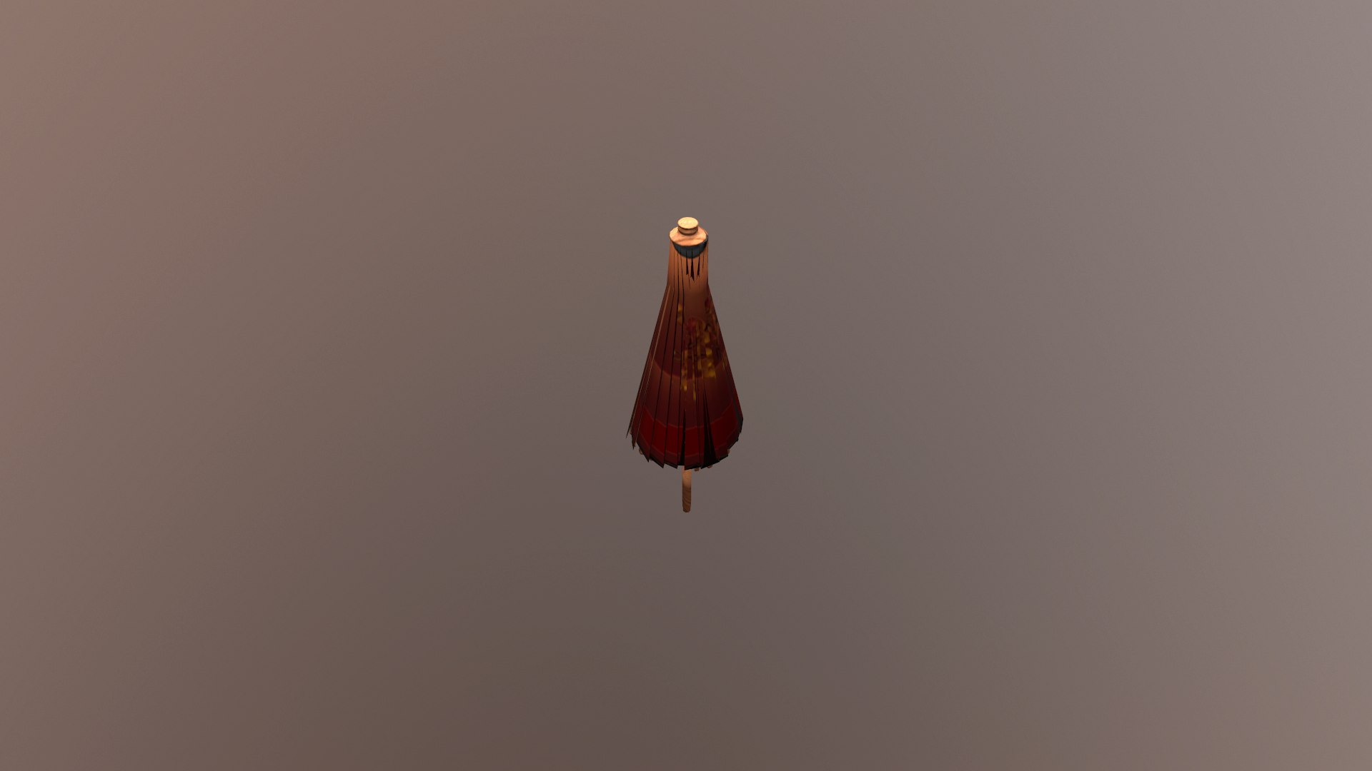 3D Oil Paper Umbrella - TurboSquid 2037955