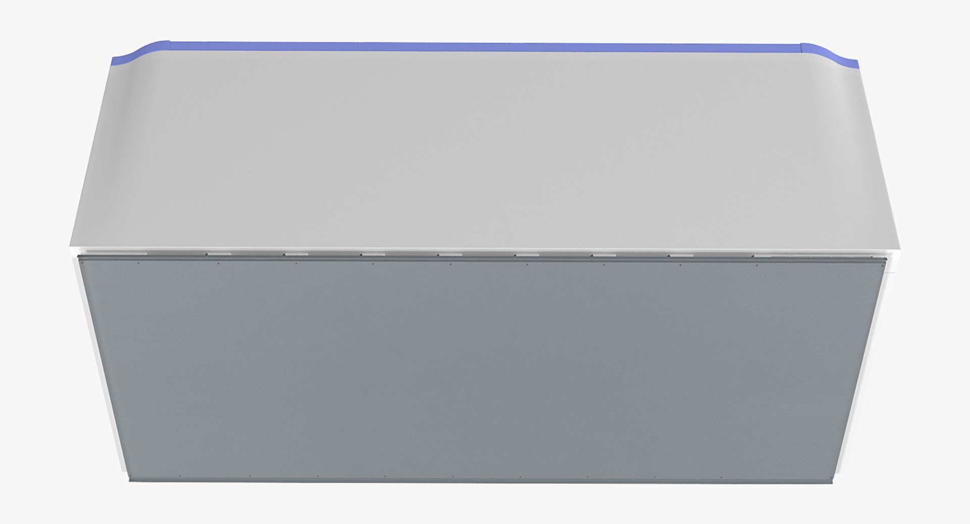 3D Glass Display Chest Freezer Model - TurboSquid 1416219