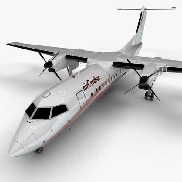 Bombardier Dash 8 3D Models for Download | TurboSquid