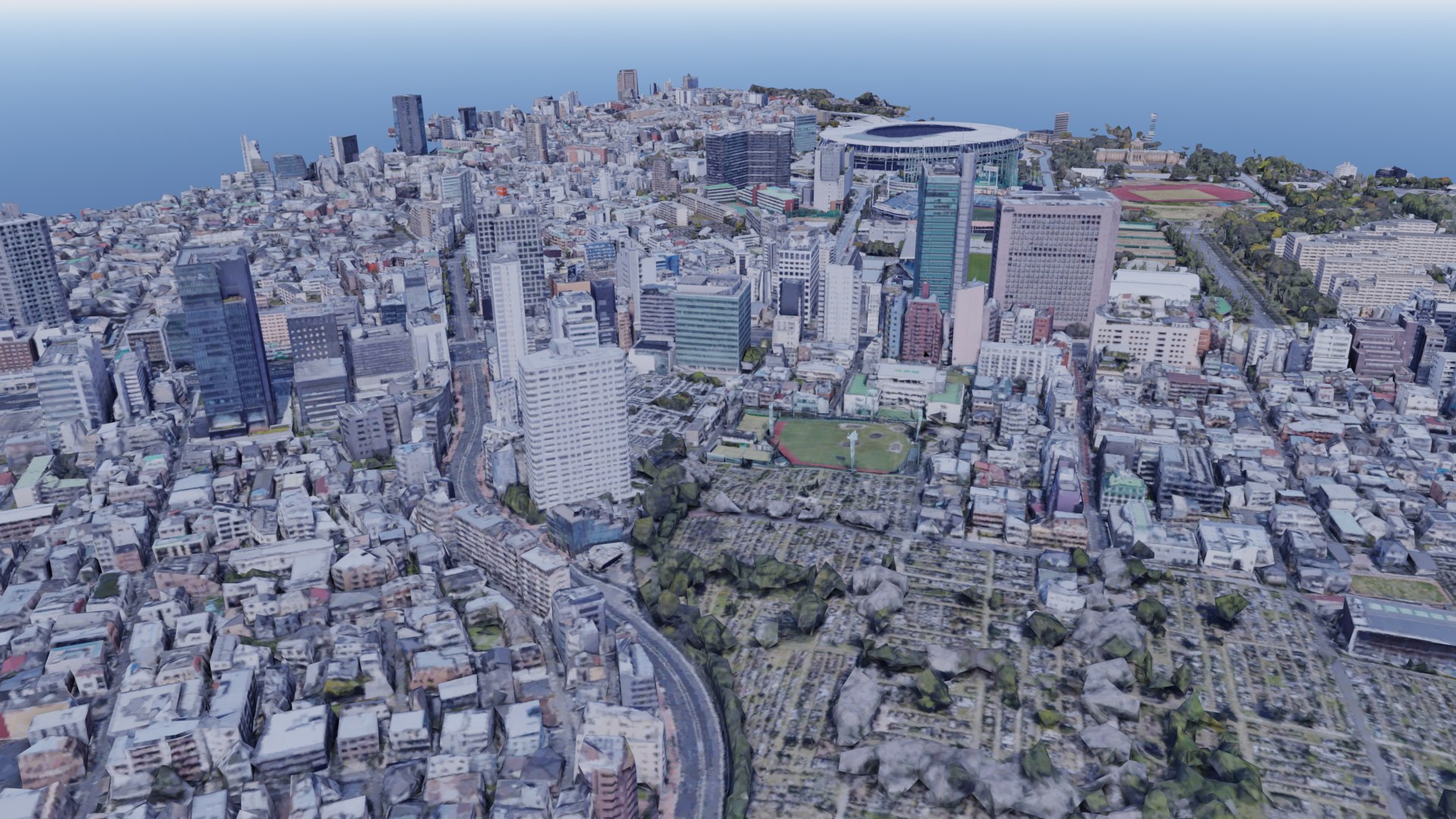Japan - Tokyo City Photogrammetry 25 3D Model - TurboSquid 1827327