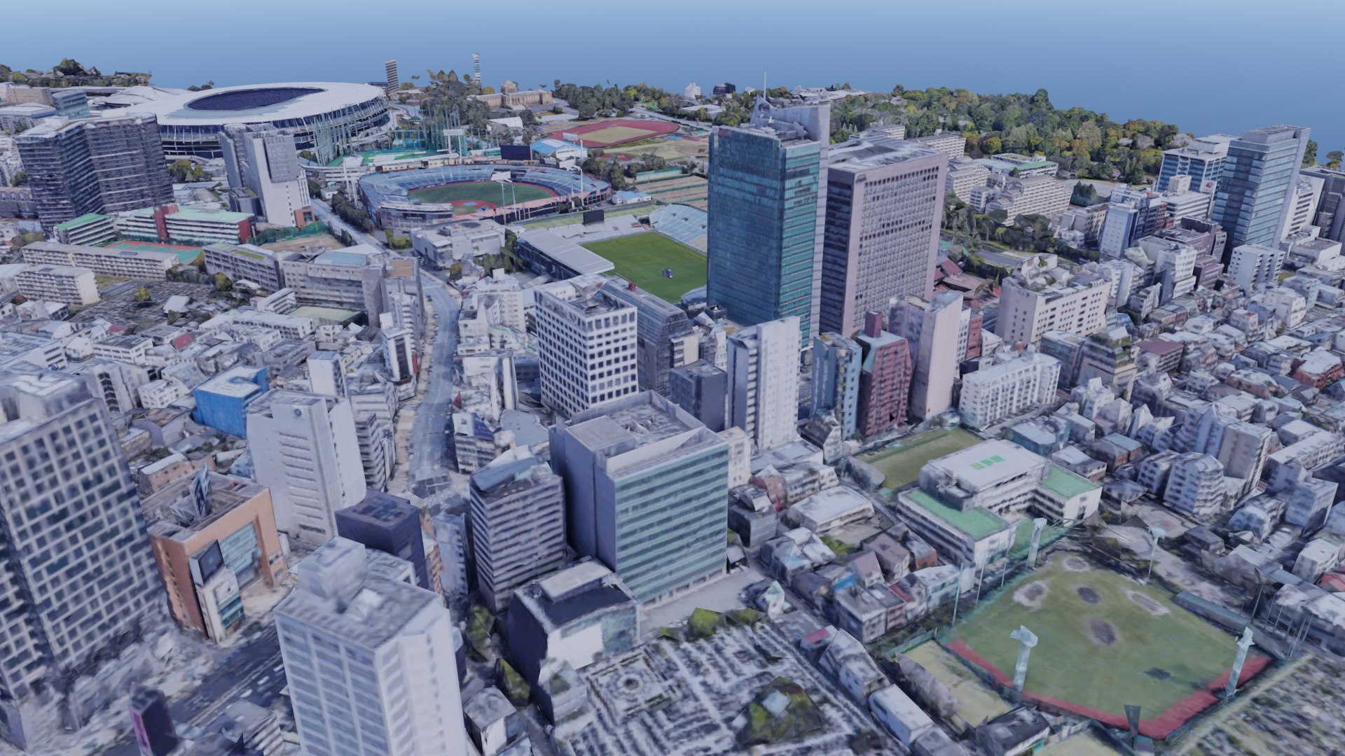 Japan - Tokyo City Photogrammetry 25 3D Model - TurboSquid 1827327