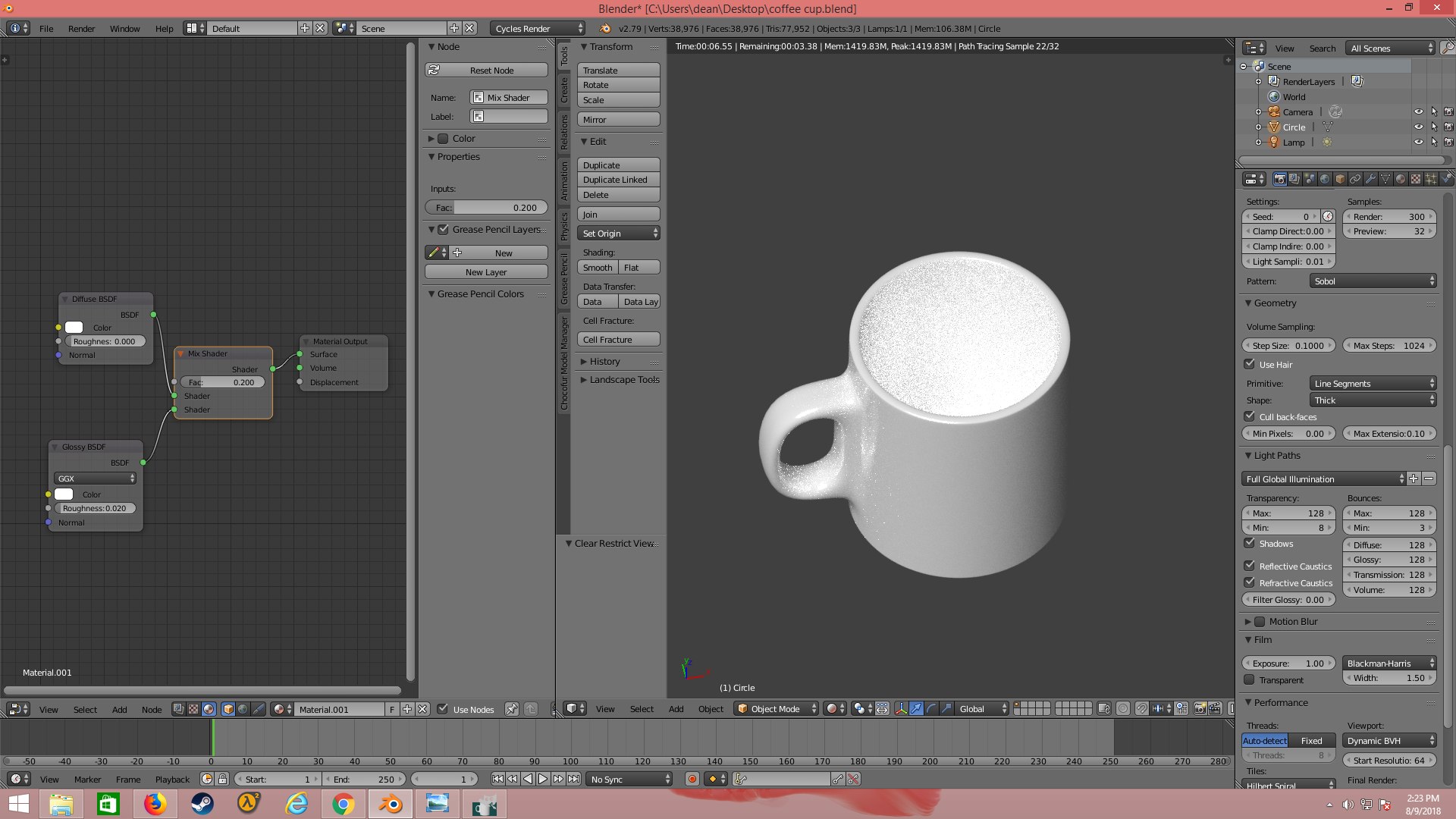 3D Model Coffee Cup - TurboSquid 1315604