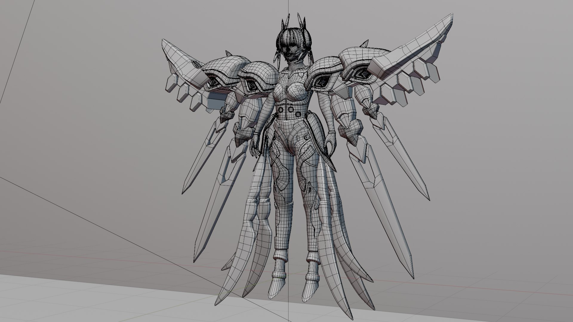 Sci-Fi Girl 3D Model - TurboSquid 2361651