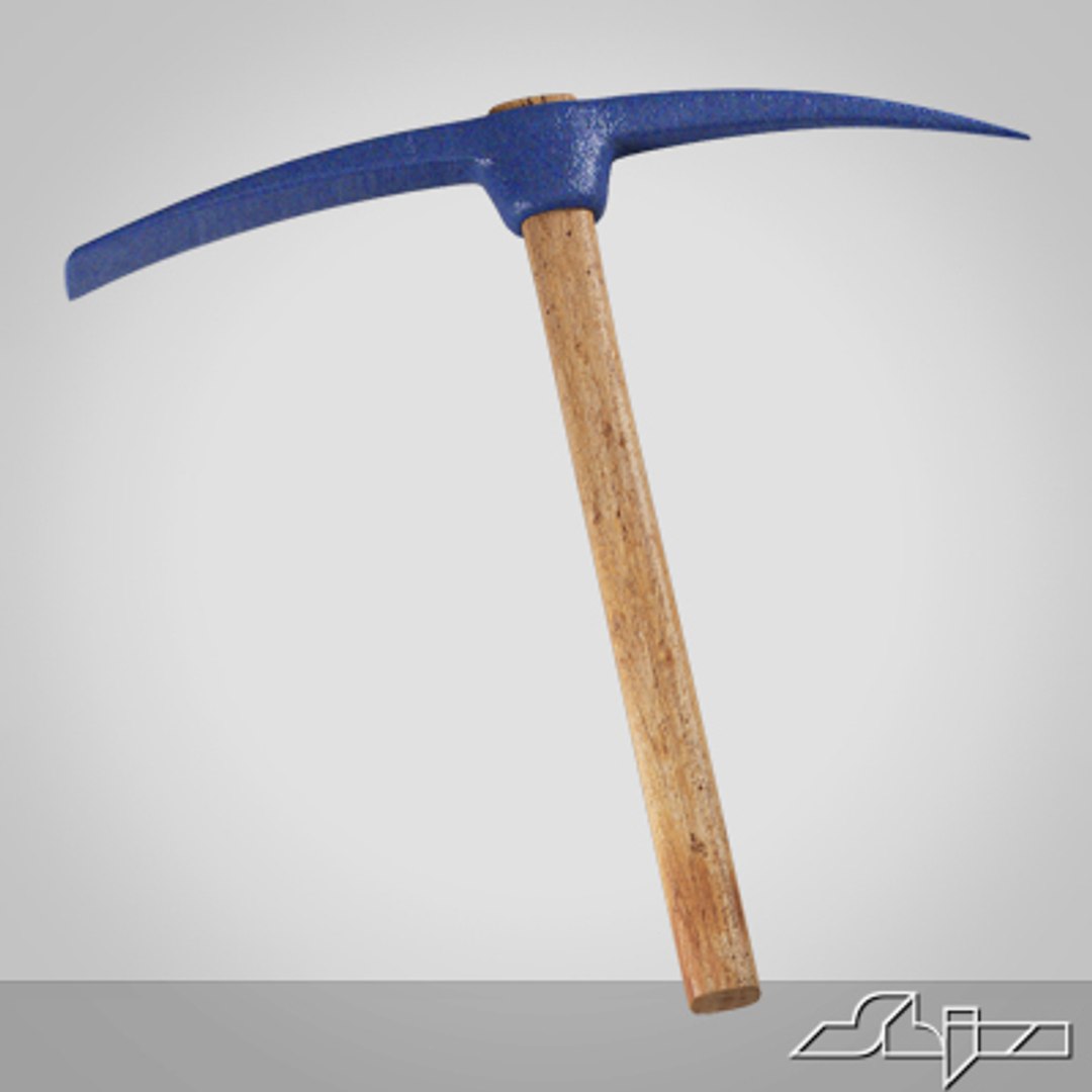 Pickaxe Axe 3d 3ds