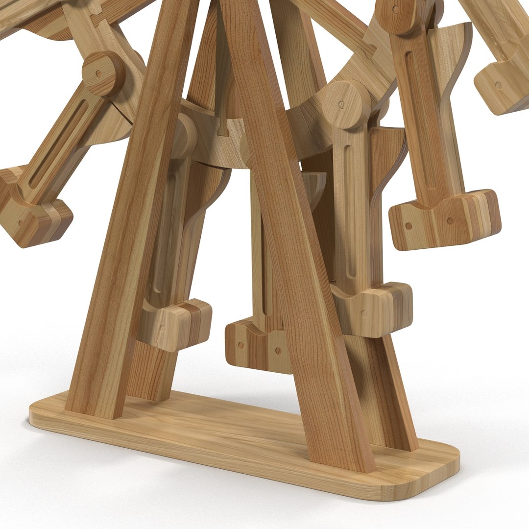 perpetual motion machine rigged 3d max