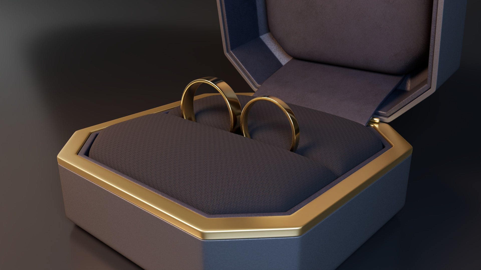 Ring Box 3D - TurboSquid 2365100