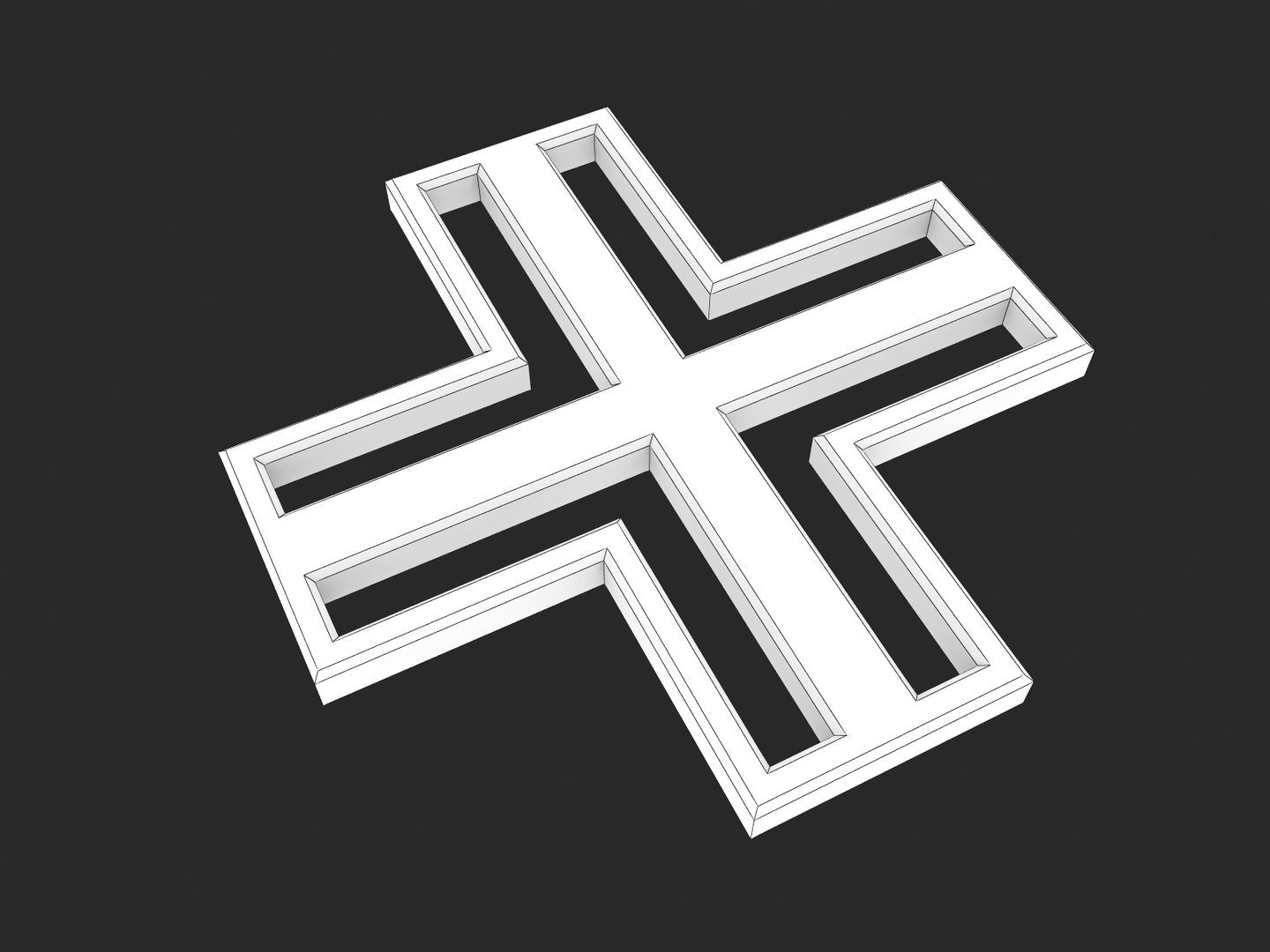 Cross model - TurboSquid 1474033