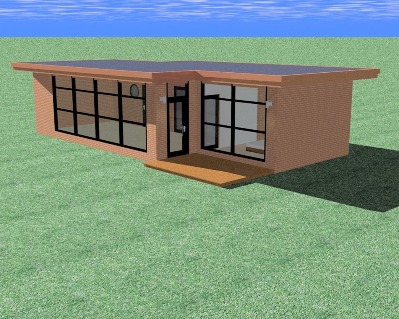 Small House Dwg Free