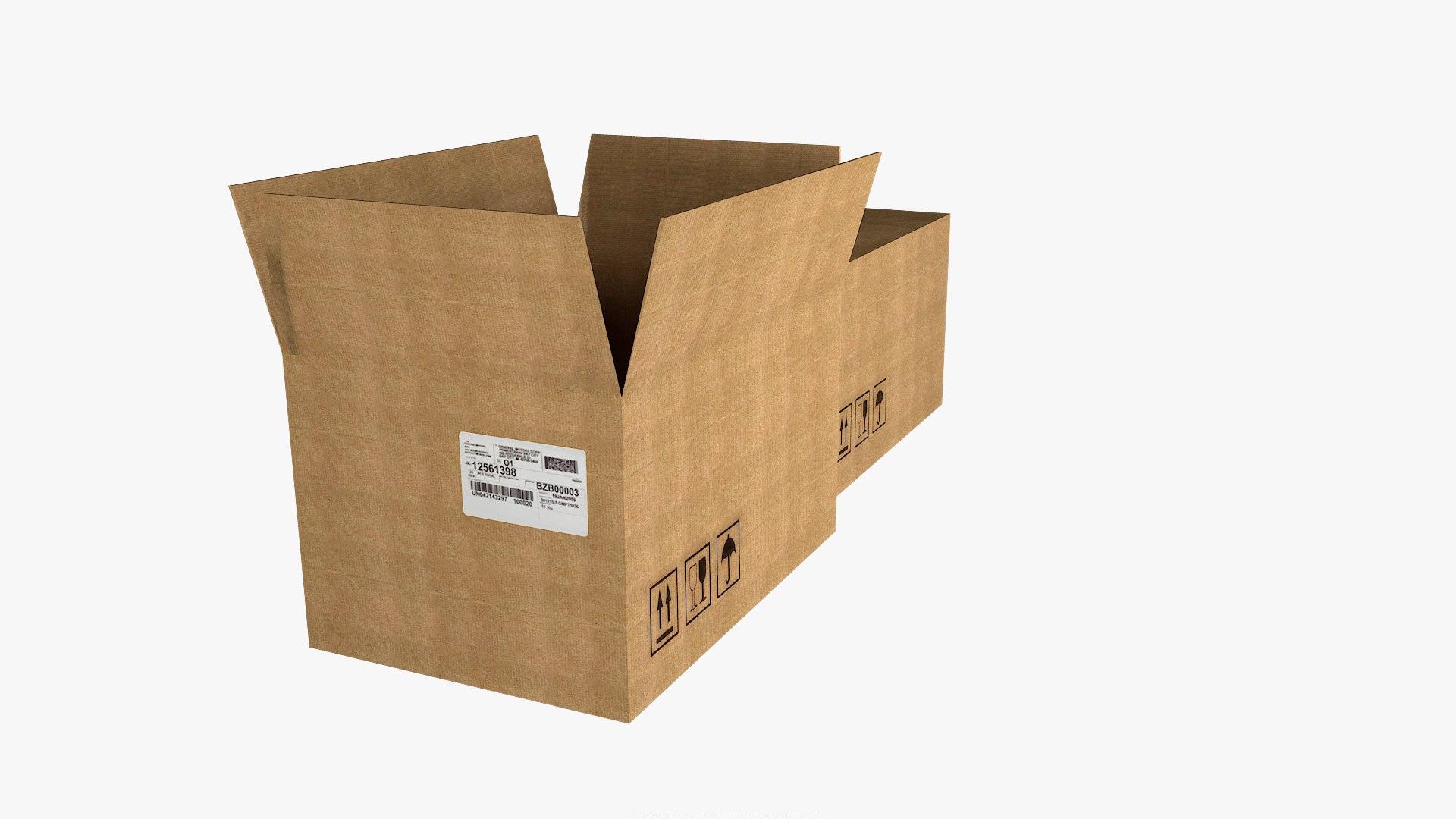 3D model carton box - TurboSquid 1484692