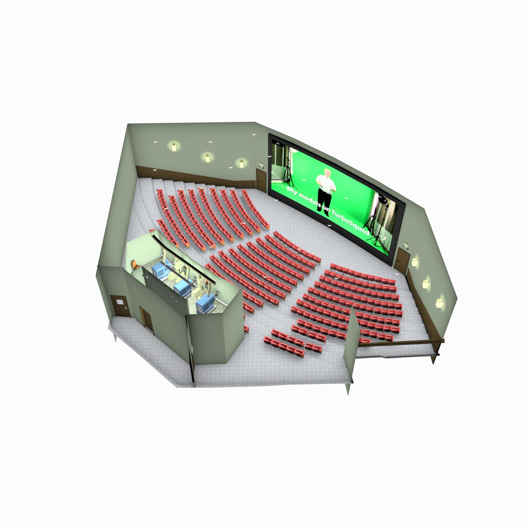 Theater 3d Model