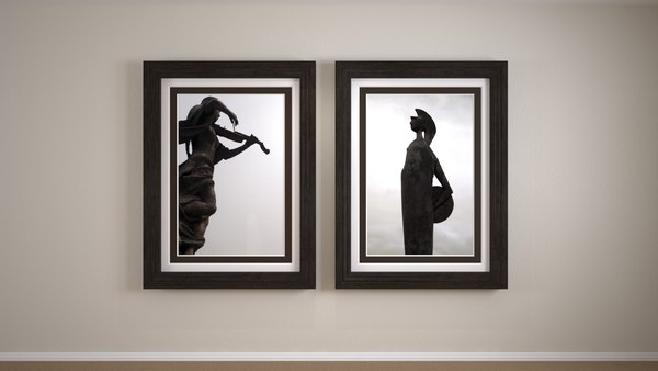 3D contemporary art - mega model - TurboSquid 1668977