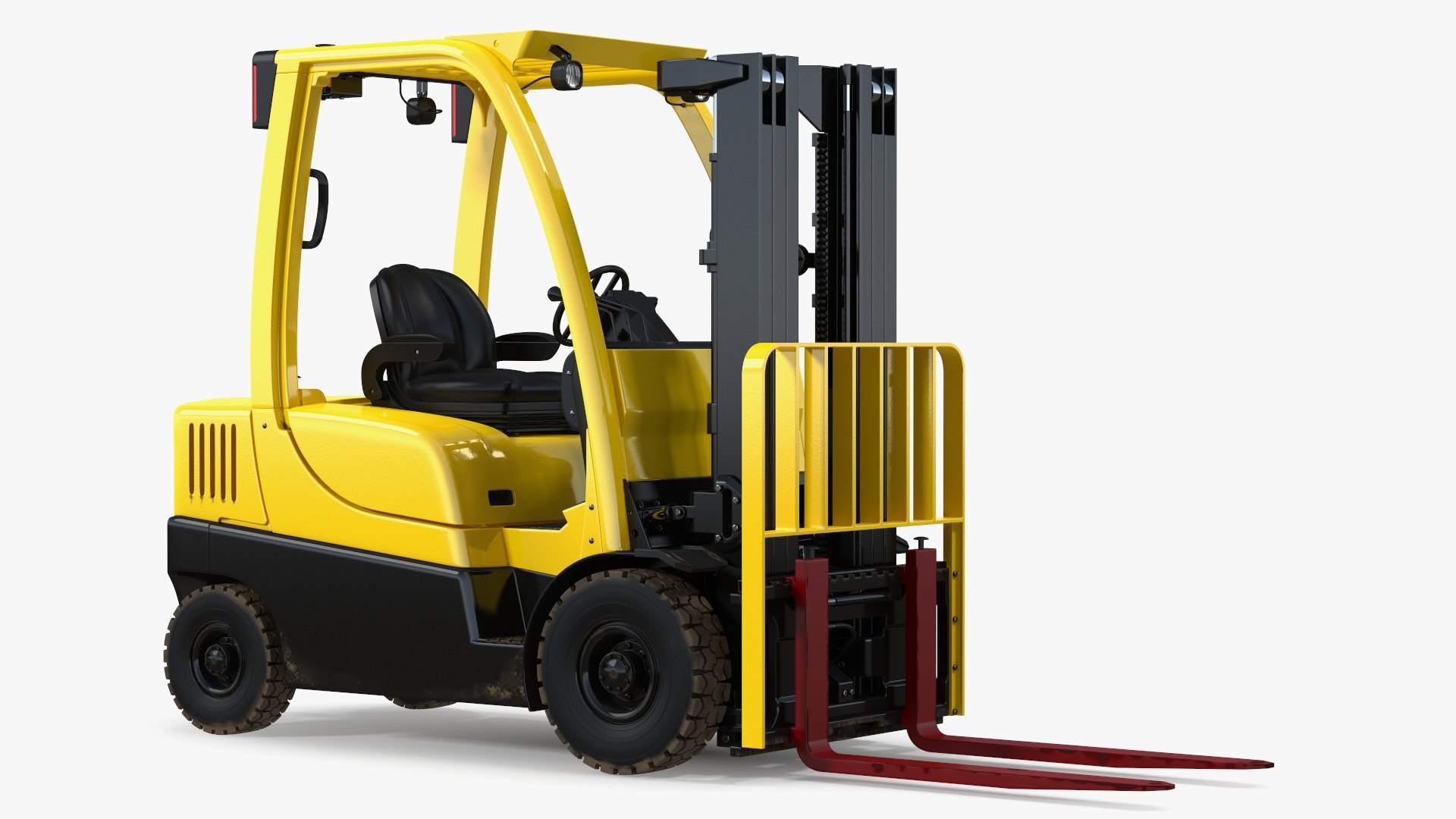 Electric Forklift 3D model - TurboSquid 2071175