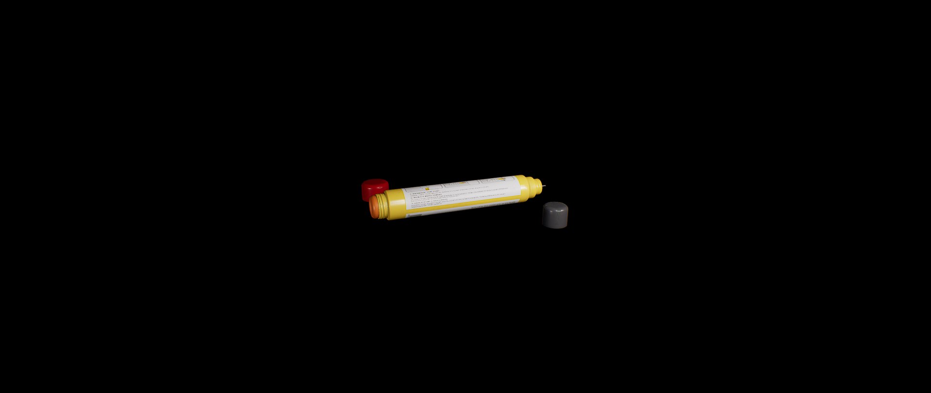 3D Adrenaline Injector I PBR Model I Game Ready - TurboSquid 2336436