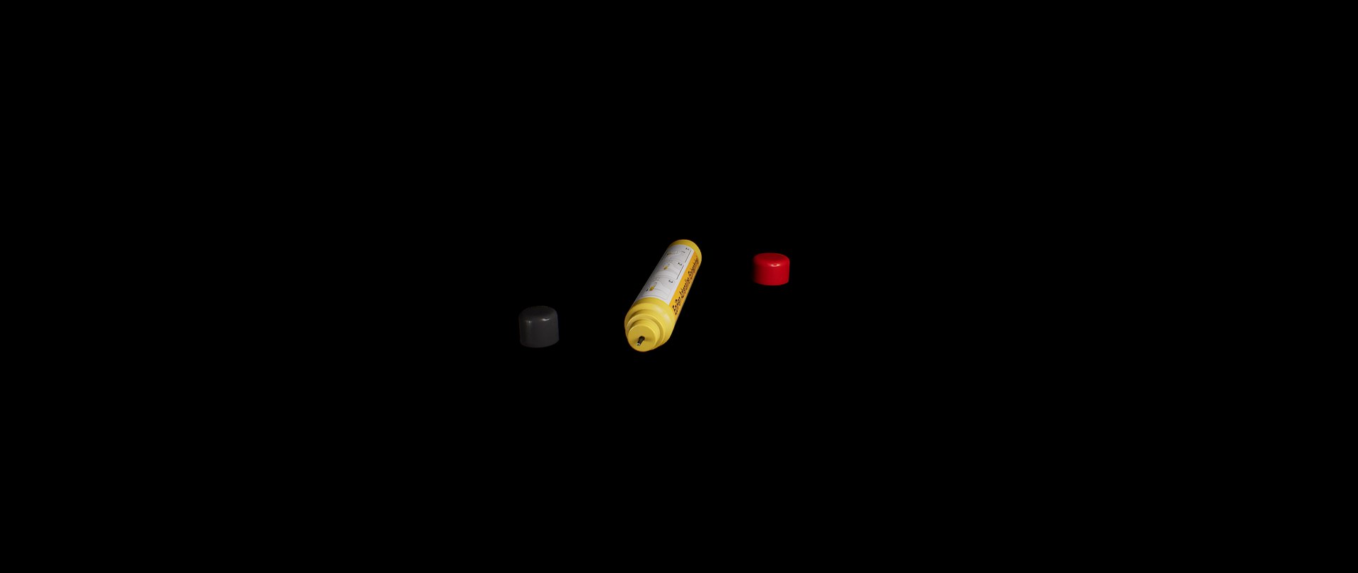 3D Adrenaline Injector I PBR Model I Game Ready - TurboSquid 2336436
