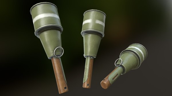 Rpg-43 soviet anti 3D - TurboSquid 1459472