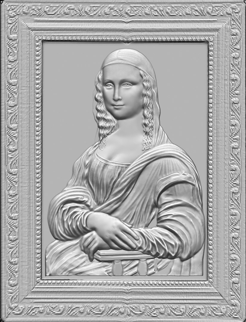 Gioconda Leonardo Da Model - TurboSquid 1216056